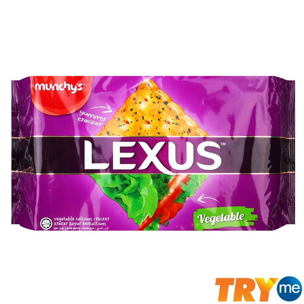 Munchy's Lexus Vegetable Calcium Cracker (10 Sachets) - 200g | Lazada