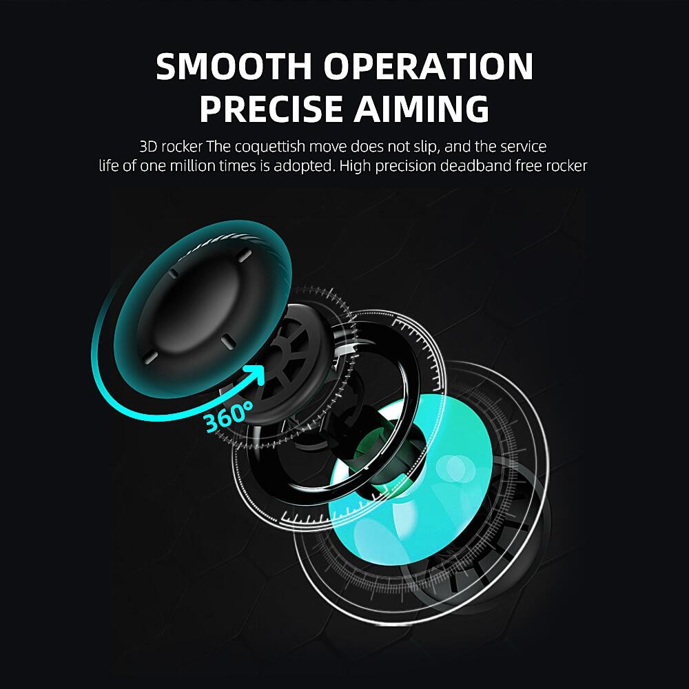 Narsta 2022 Wireless Gamepad บลูทูธ Type-C Gaming Controller จอยสติ๊ก ...