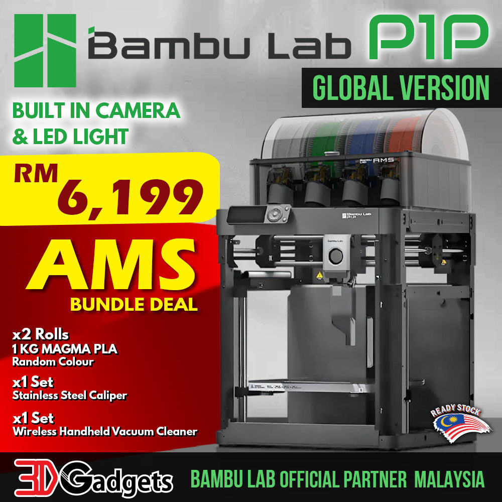Bambu Lab P1 Series P1P / P1S / P1S Combo Customizable Printer Casing ...