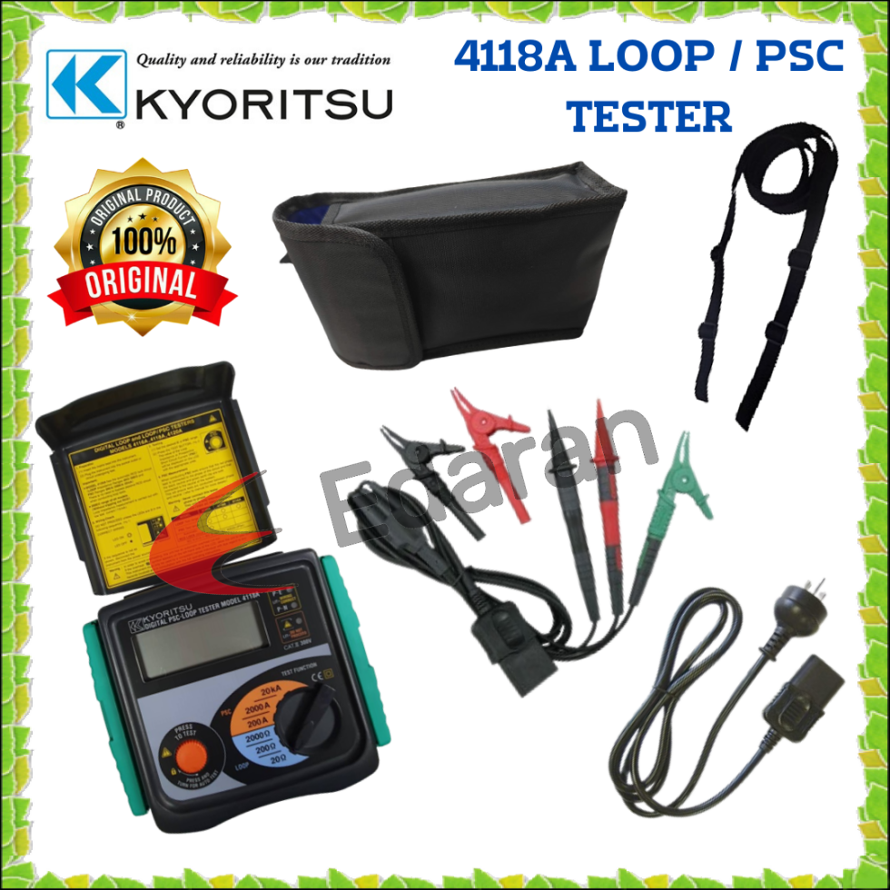 Kyoritsu 4118A LOOP / PFC / PSC Tester | Lazada