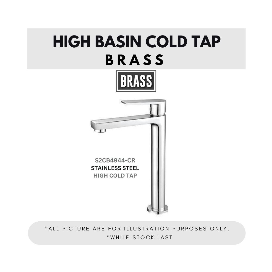 HIGH QUALITY BRASS MATERIAL HIGH BASIN COLD TAP | Lazada
