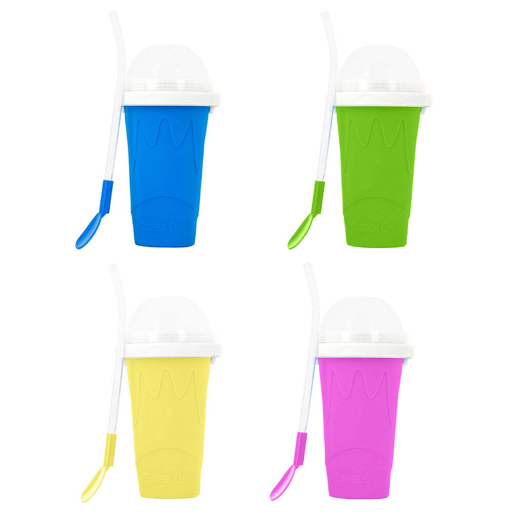 Squeeze Homemade Smoothie Sand Cups Quick Frozen Slushy Shake Fast ...