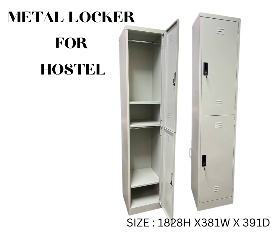 [READYSTOCK] Metal Locker For Hostel Locker Besi Berkunci 2 Tingkat ...