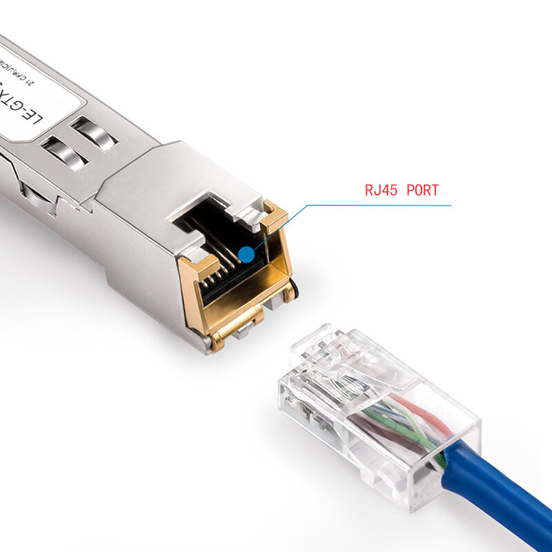 SFP Module RJ45 Switch Gbic 10/100/1000 Connector SFP Copper RJ45 SFP ...