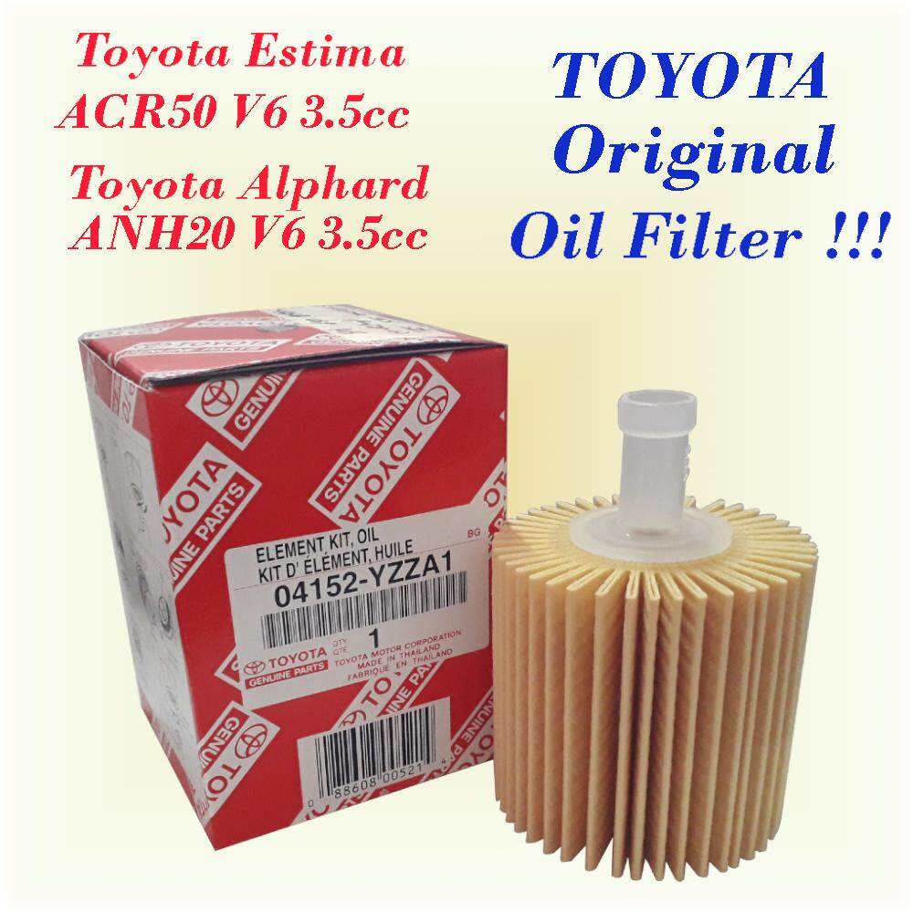 Toyota Estima ACR50 V6 3.5cc and Alphard ANH20 V6 3.5cc ORIGINAL Oil ...