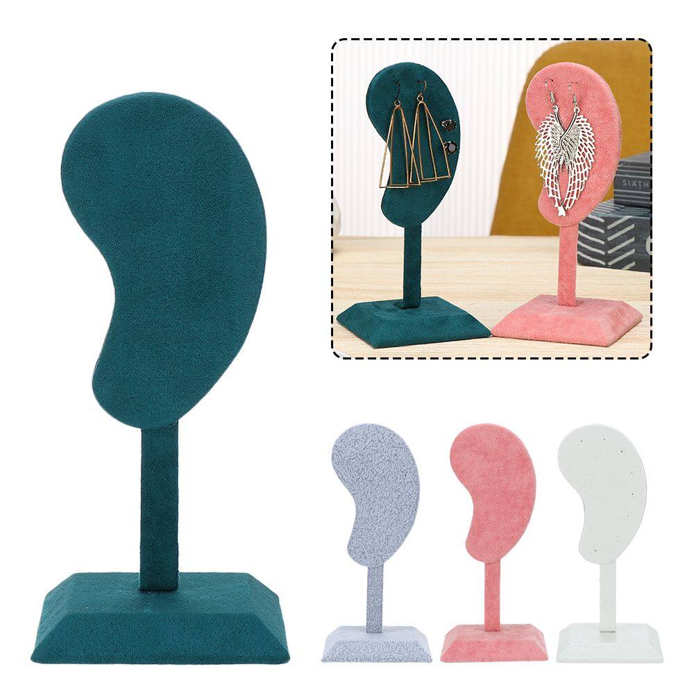 1PC Ear Shape Earring Display Stand Jewelry Hanging Storage Ear Clip ...