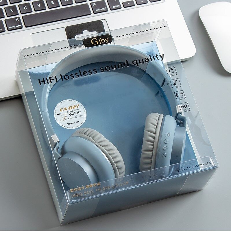 Premium Bluetooth Headset CA-027 Super Bass Wireless Headphones With Mic for Gaming E-Learning ...