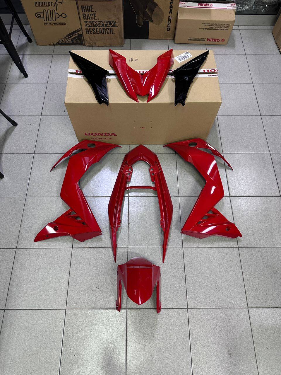 HONDA RS V2 cover set 100% ORIGINAL (NO Sticker) | Lazada