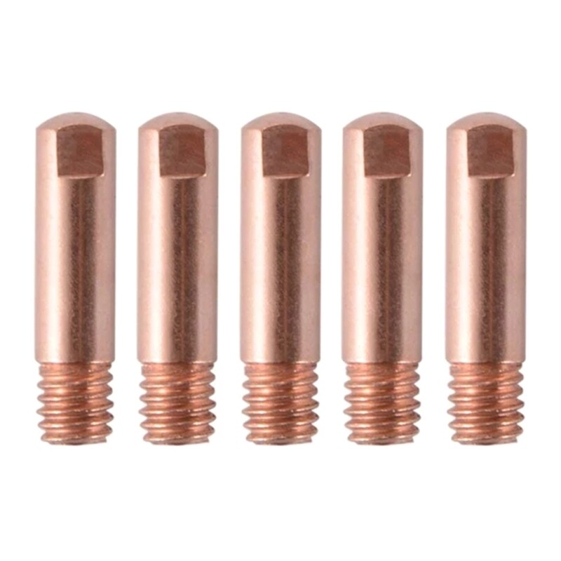 9Pcs/Set 15Ak Mig/Mag Welding Nozzle Contact Tips 0.8X25Mm M6 Gas Connector Holder Set - Tutu ...