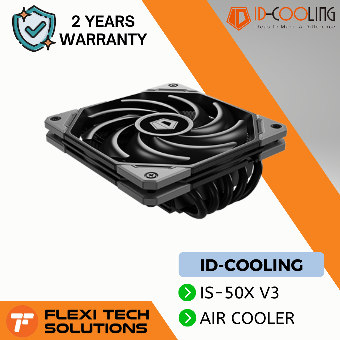 FLEXI TECH ID-Cooling IS-50X V3 Low Profile CPU Cooler | Lazada