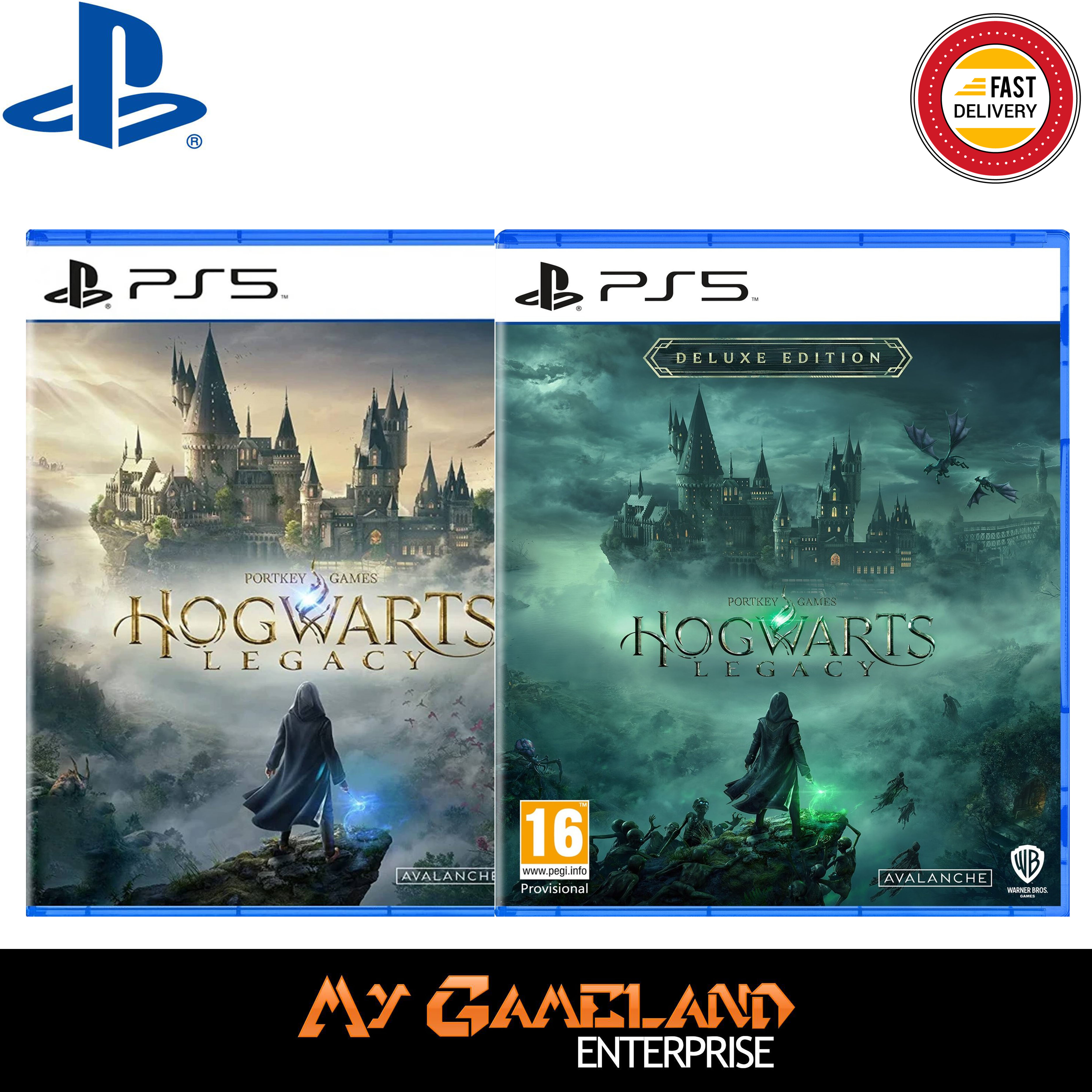 PS5 Hogwarts Legacy Standard / Deluxe Edition (R3/R2)(English/Chinese) | Lazada