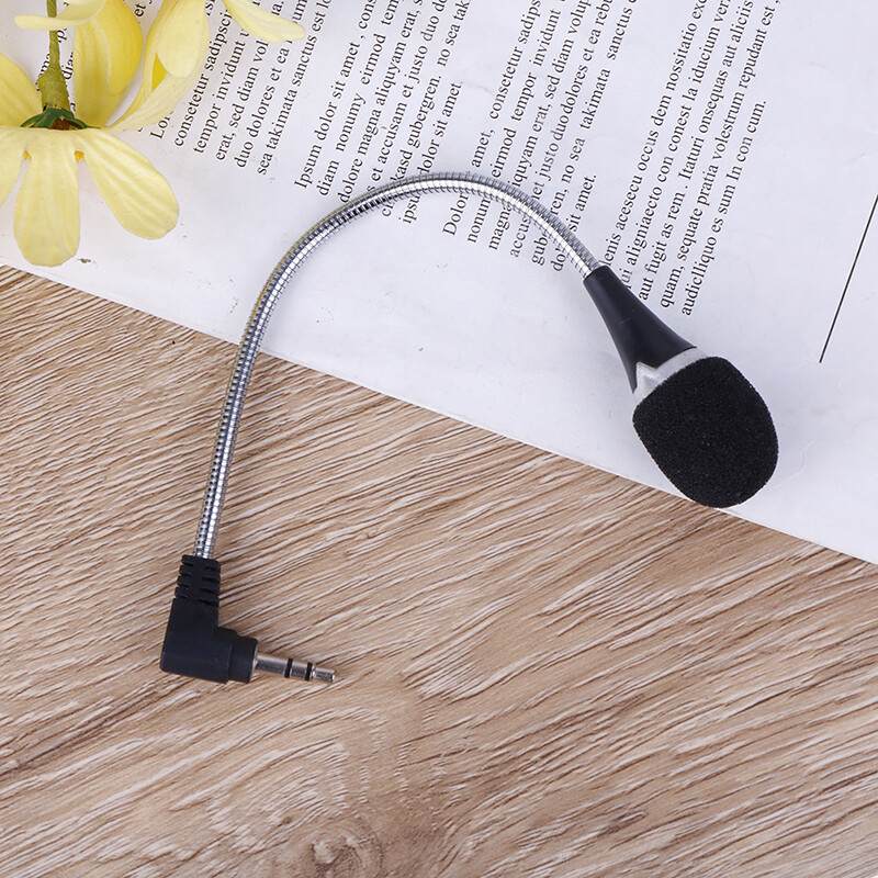 Panda 1pc 2019 3.5mm Flexible Mini Microphone Mic for Laptop Notebook ...