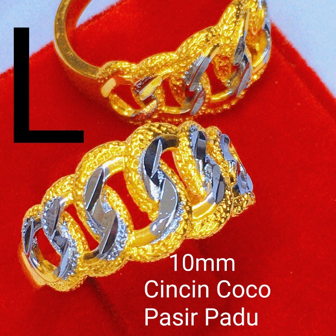 💢FREE COP 916💢(RD06) EMAS BANGKOK ADULT COCO RING CINCIN COCO DEWASA ...