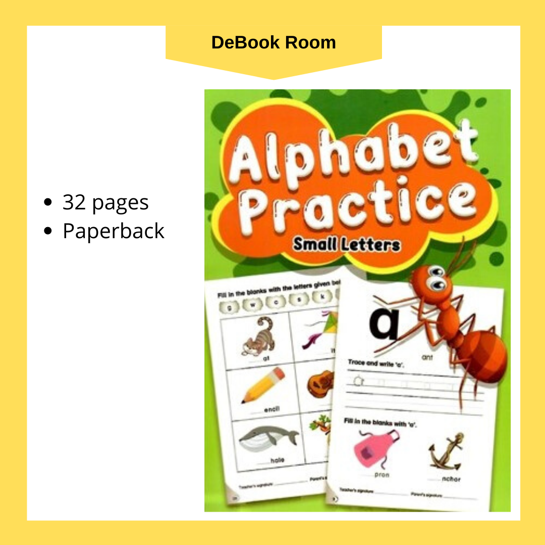 Children's Activity Book: Alphabet Practice (small letters) | Lazada