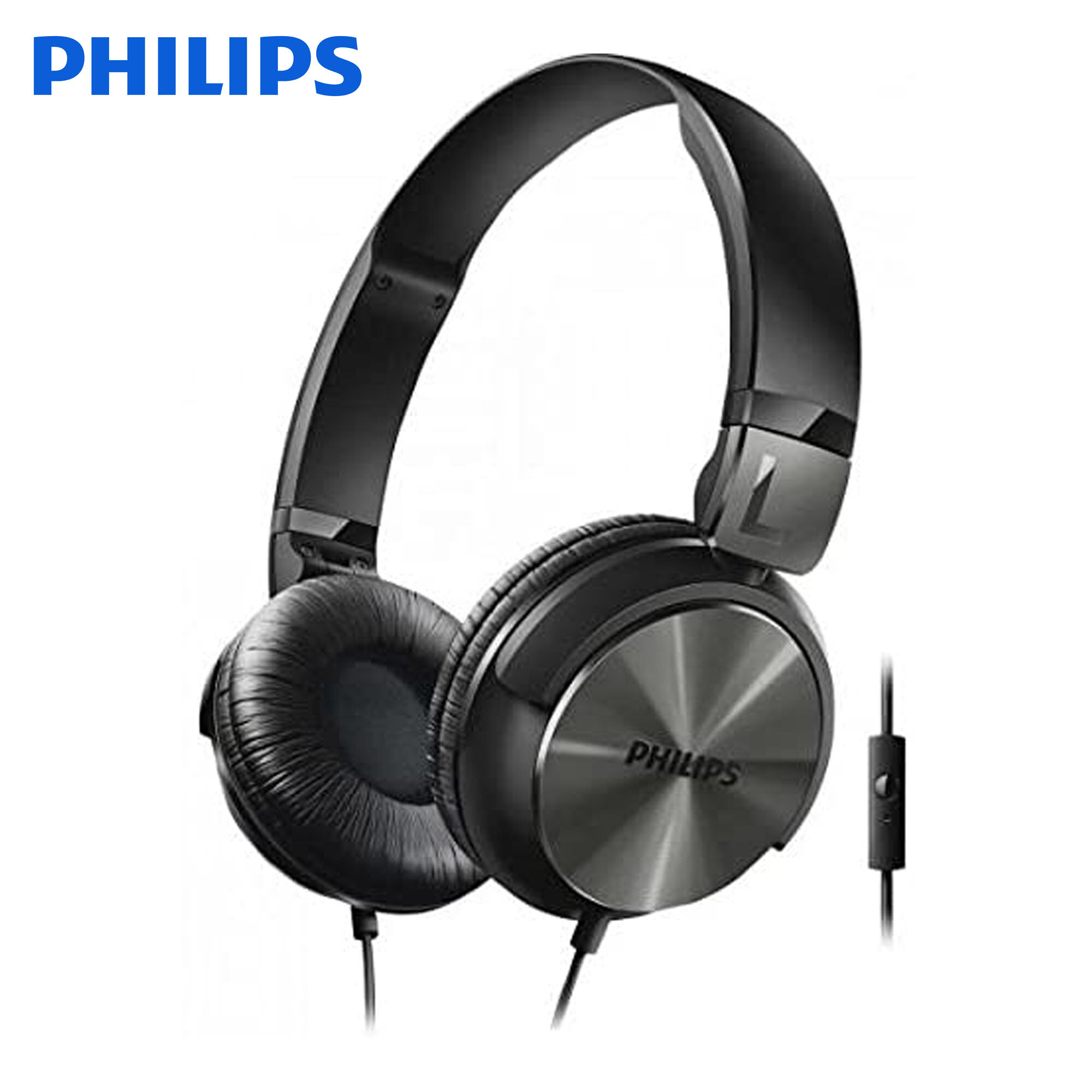 PHILIPS HEADPHONES WITH MIC CLEAR AND POWERFUL SOUND AND BASS SHL3065 ...
