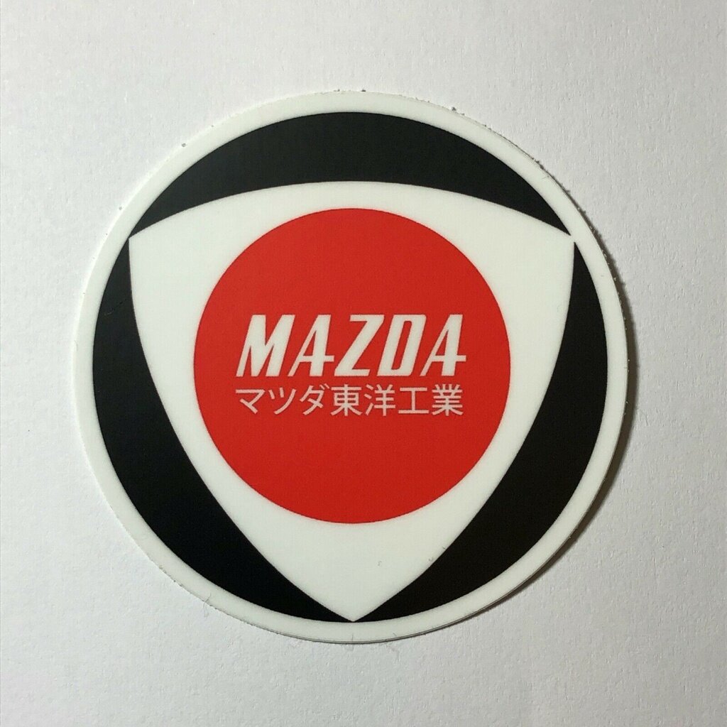 Classic Japanese Mazda Rotary Sticker Decal RX2 RX3 RX4 RX7 RX8 Miata ...