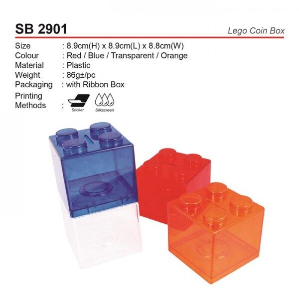 LEGO COIN BOX | SB 2901 | Lazada