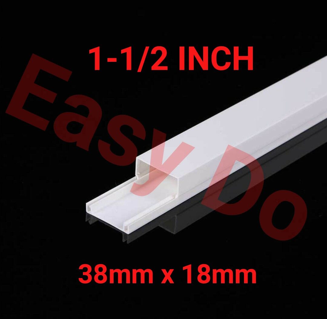 6 ft PVC Wiring Casing/Electrical Casing/ Trunking Wire/ Casing Elektik ...