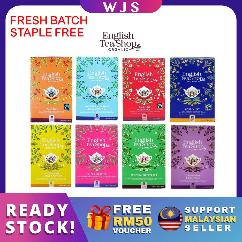 (FRESH BATCH) WJS English Tea Shop Organic Premium Tea English ...