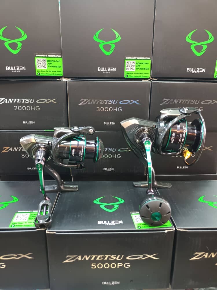 BULLZEN ZANTETSU CX SPINNING REEL | Lazada