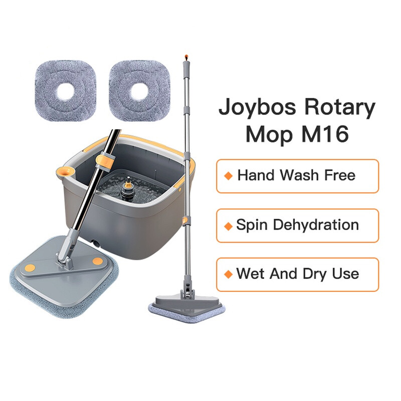 Joybos Original Rotating Mop Separated Dirty Water Spin Mop Bucket ...