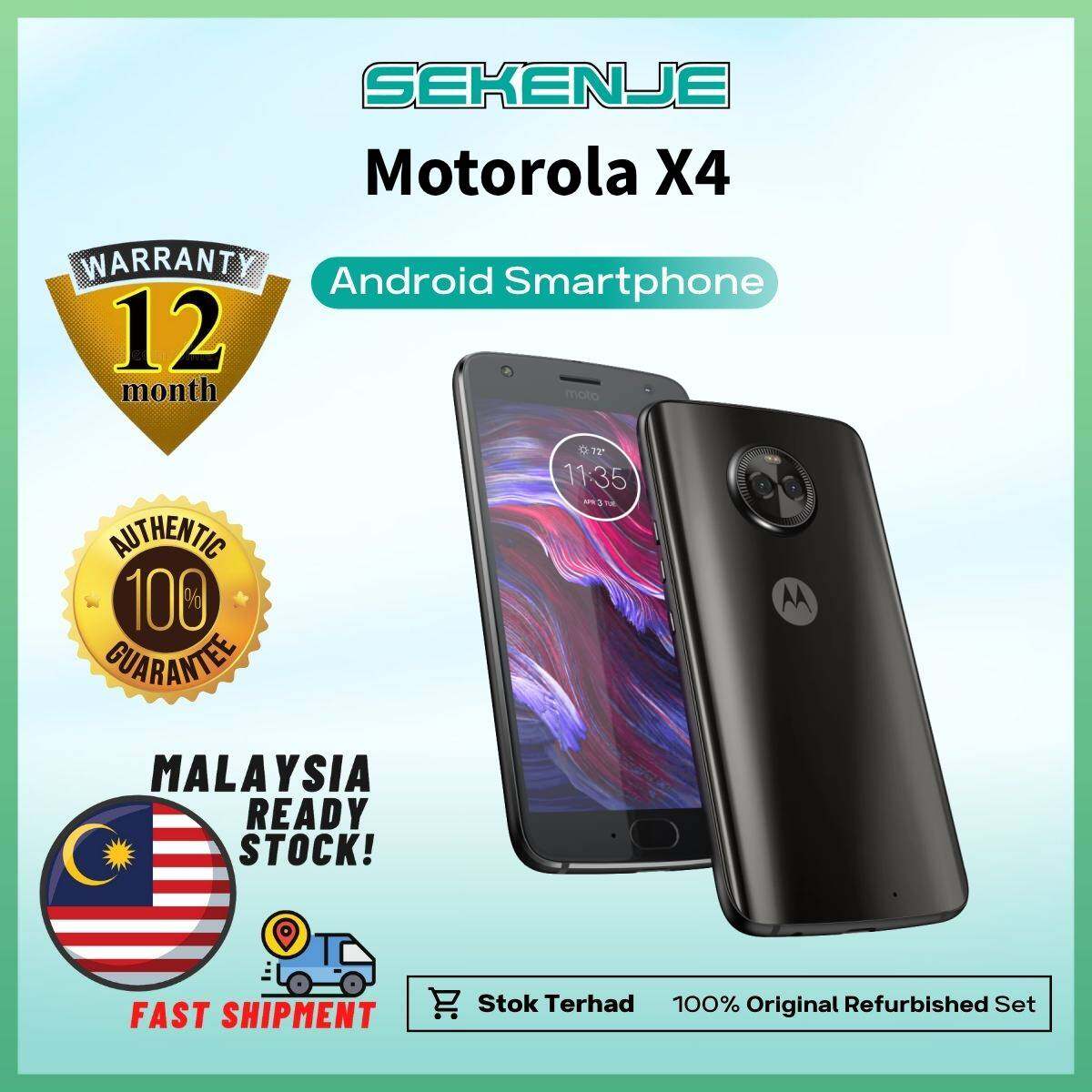 Motorola X4 64GB + 4GB RAM 100% Original Refurbished Set | Lazada