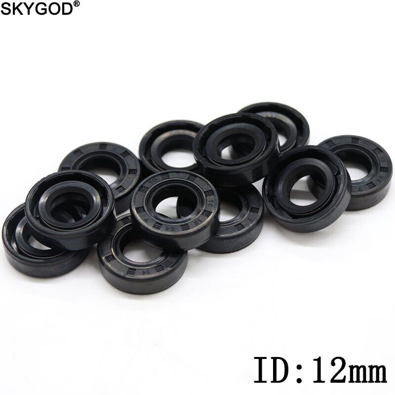 2/5 Pcs NBR Nitrile Rubber Shaft Oil Seal TC-12*19/20/21/22/23/24/25/26 ...