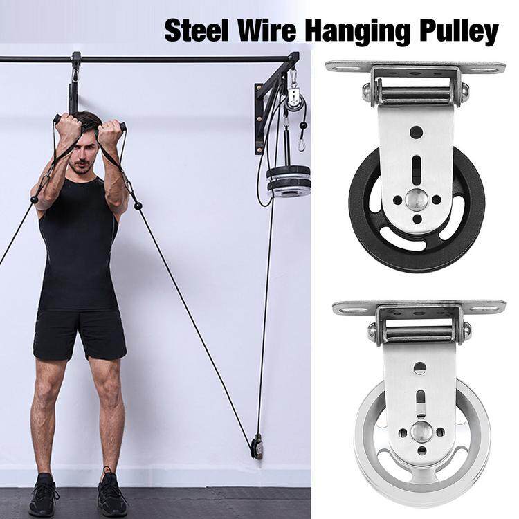 Wall Mount Pulley Heavy Duty Wheel Pulleys Block Heavy Duty Mechanical ...