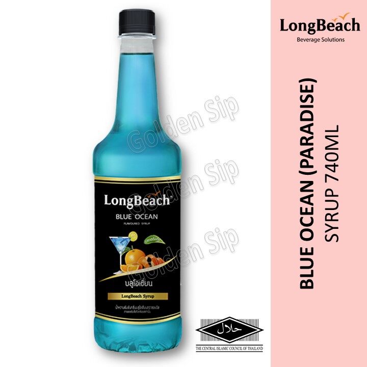 LONGBEACH Blue Ocean (Paradise) Syrup 740ml (READY STOCK) | Lazada