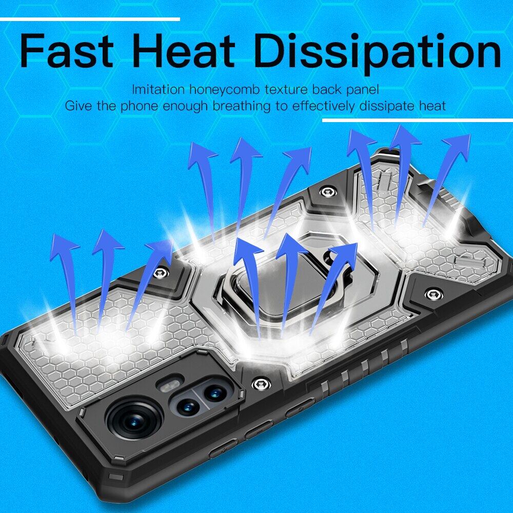 KEYSION เคสกันกระแทกสำหรับ Xiaomi Mi 12 12X 12 Pro 5G แหวนใสโทรศัพท์ฝาหลังสำหรับเล่นเกม Redmi 10 ...