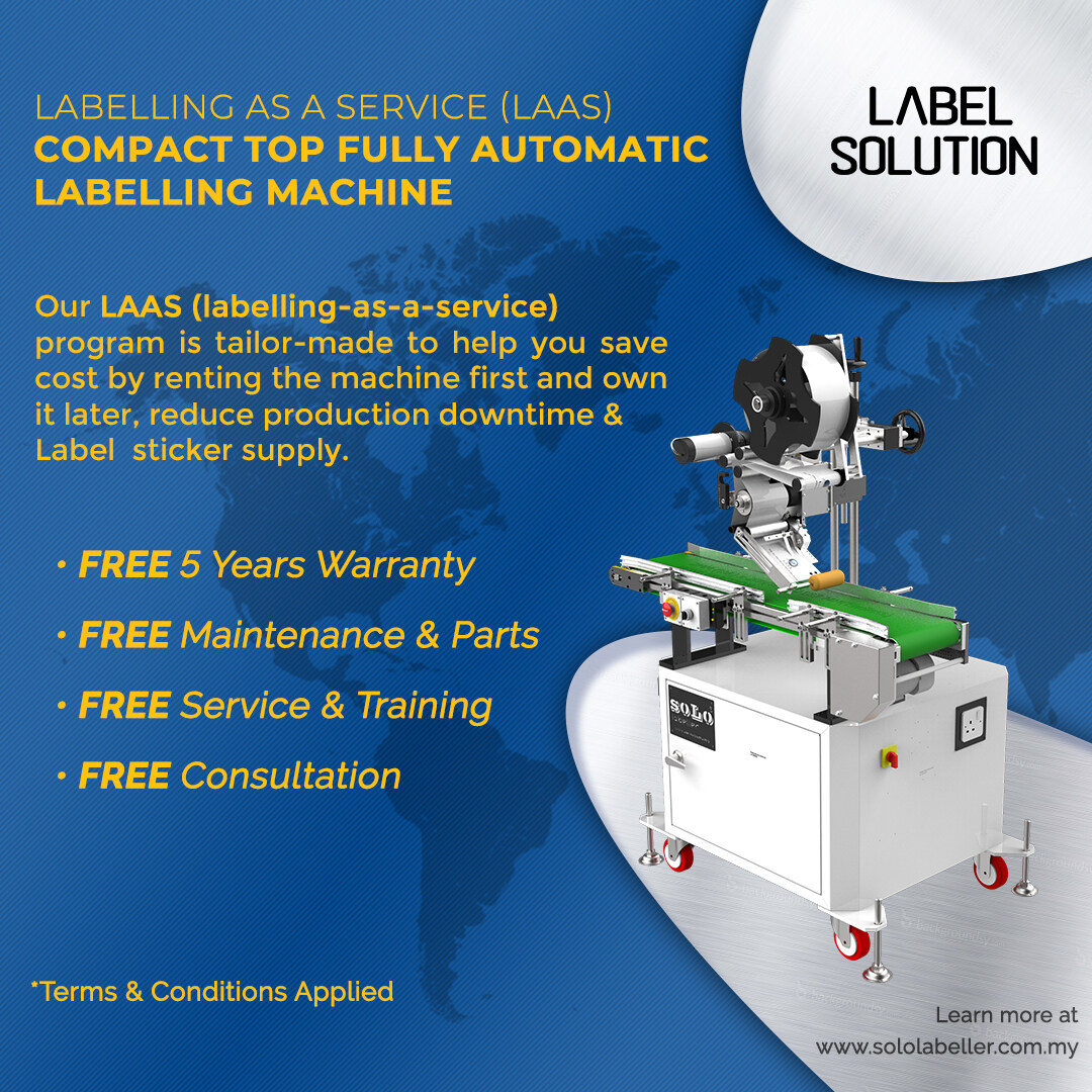 Labelling As A Service (LAAS) Compact Top Fully Automatic Labelling ...