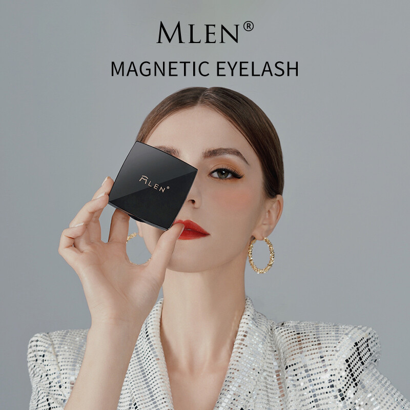 [Mlen] Popular Star Magnetic False Eyelashes Without Eyeliner or Glue ...