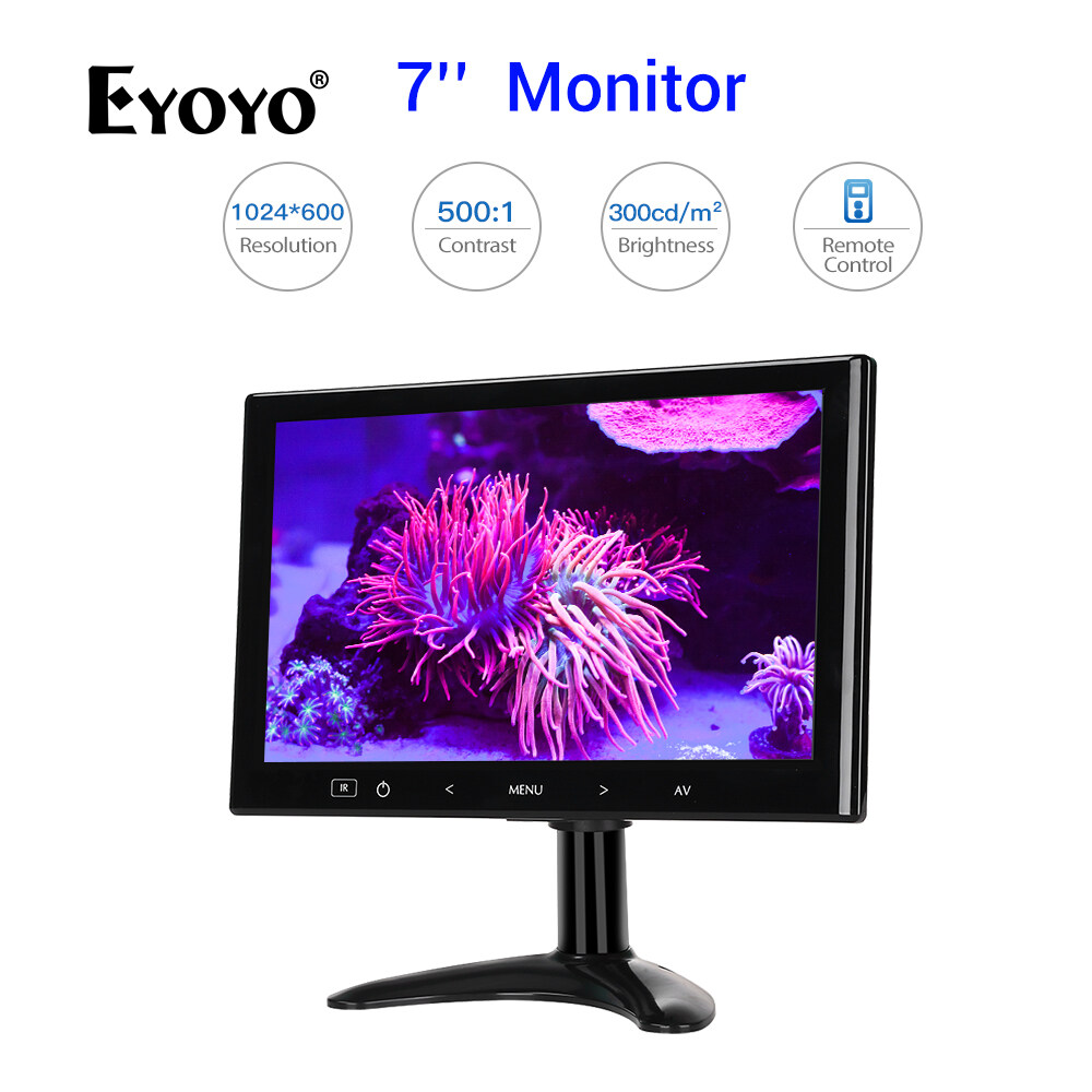 Eyoyo จอ LCD FTF 1024X600นิ้ว140,สำหรับใช้ ° รถบ้านสำนักงานรักษาความ ...