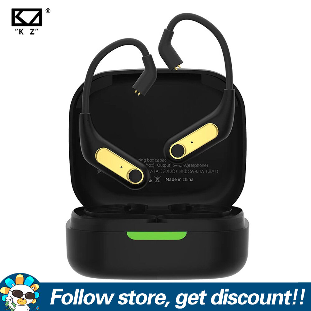 KZ AZ15 Bluetooth Module True Wireless Ear Hook Headphones Bluetooth 5.2 Cable Upgrade Headset ...