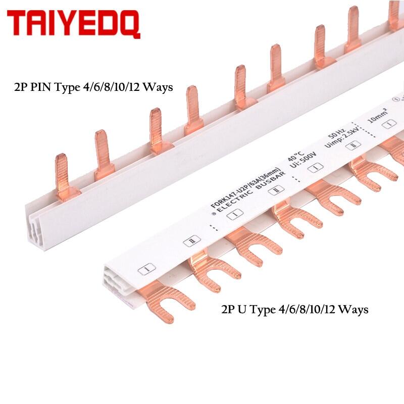 Copper Busbar Air Switch Connection Bar Mcb Connector Busbar Connection ...
