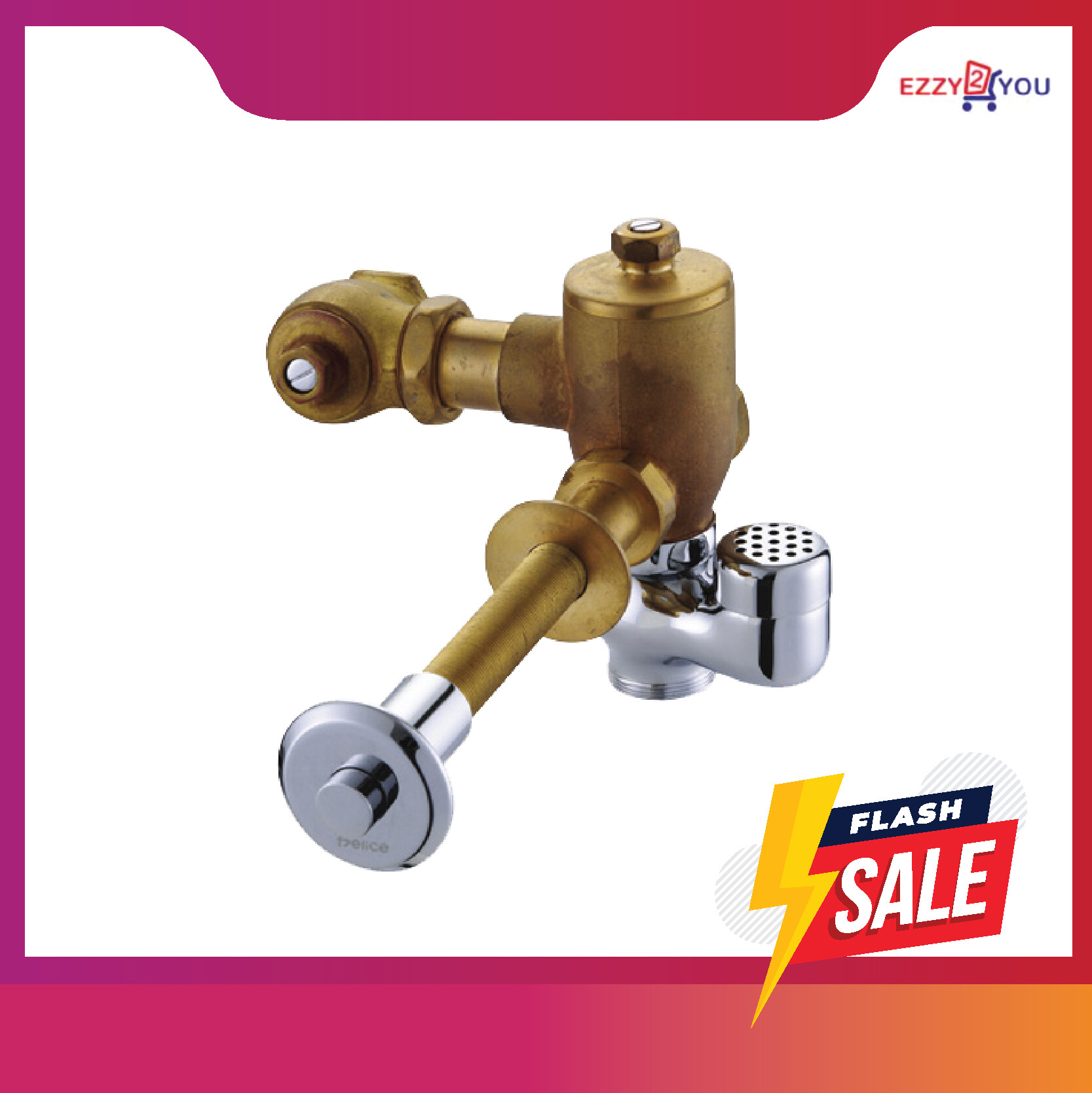 FLE 106CFV wc concealed flush valve with vacuum breaker | Lazada