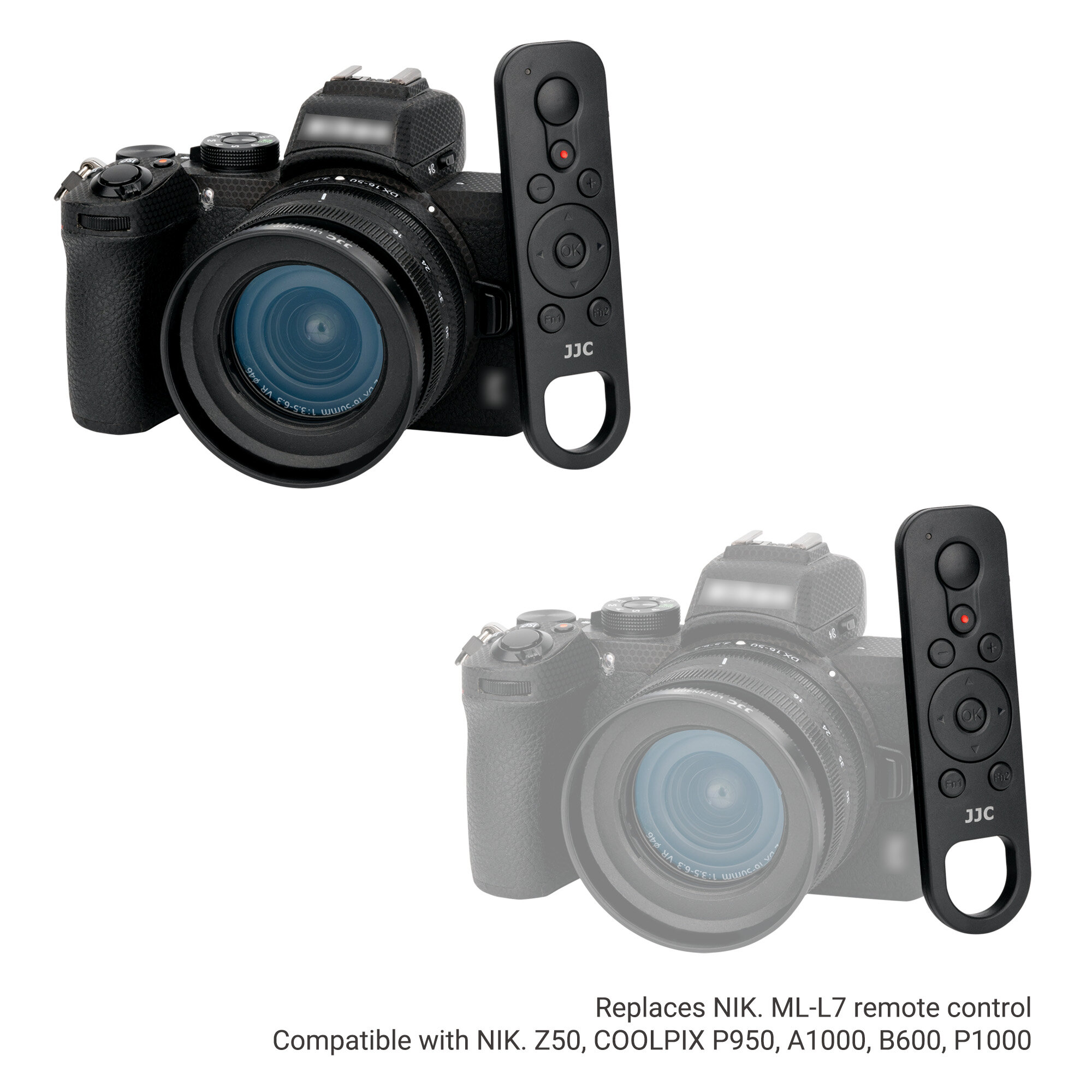 JJC ML-L7 รีโมทคอนโทรลไร้สาย Bluetooth Commander สำหรับ Nikon Z fc Z50 ...