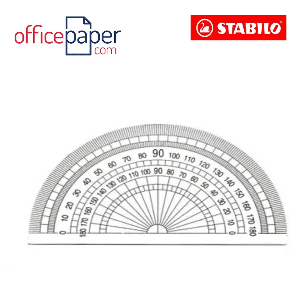 Transparent 180 Degree Protractor Ruler / Semi Circle Measuring Angles ...
