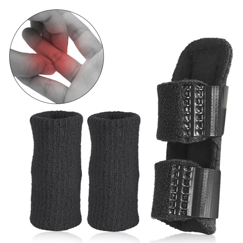 11ชิ้น/เซ็ต Finger Guard Finger Splint ชุดปรับที่รองรับนิ้ว Splint ...
