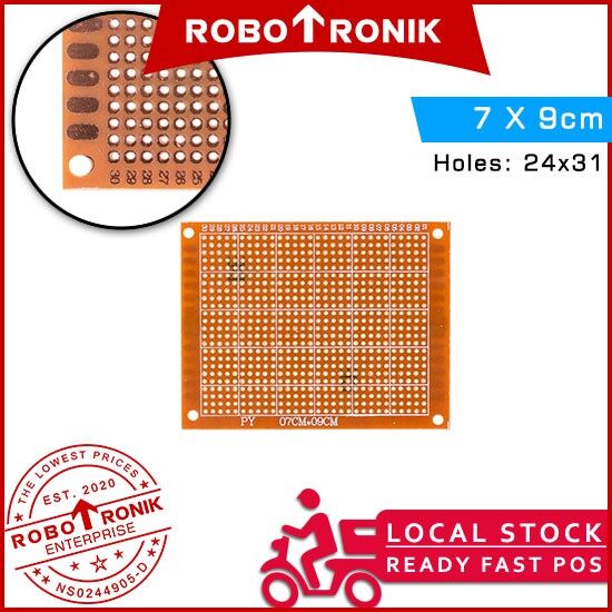 Donut (Perf) Board - Pitch 2.54mm Donutboard Perfboard Prototype PCB ...
