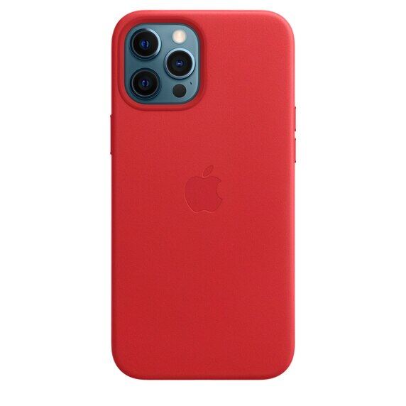 Official Original Apple Leather Case With Magsafe For iPhone 13 12 Pro ...