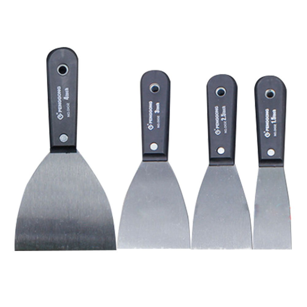 ขาย Well【HOT 】4Pcs Putty Knife Set Wall Plastering Blade Scraper Shovel ...