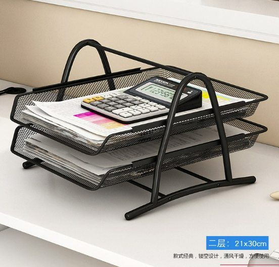 PROS A4 Size Metal Document Tray Letter Paper Tray Sorter Collection ...