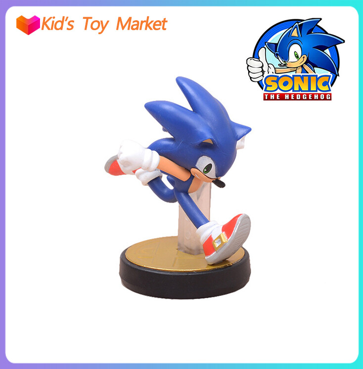 ของเล่นโมเดลตัวละคร Sonic Brawl 1ชิ้นพร้อมกล่องพีวีซีของขวัญวันเกิด ...