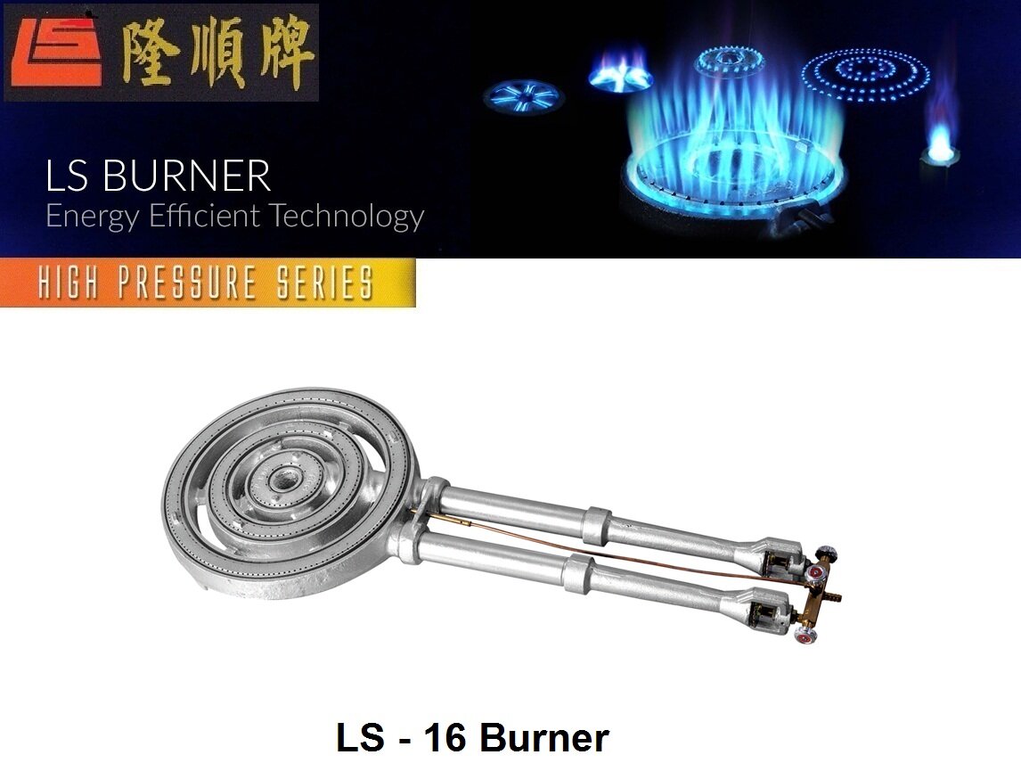 Long Shun Pai (隆顺牌) - High Pressure Burner LS-16B-1 | Lazada