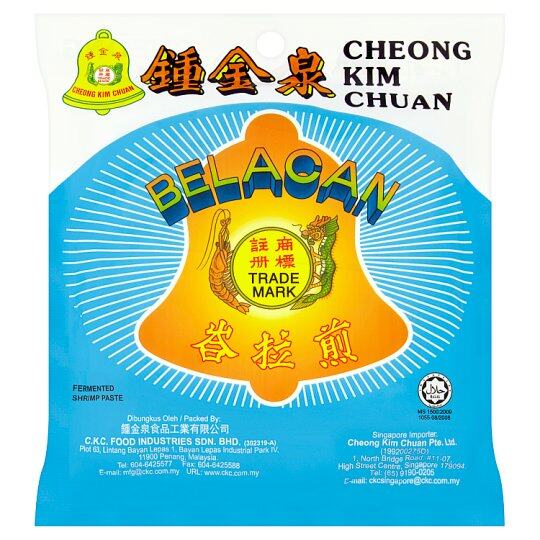 Cheong Kim Chuan Belacan 钟金泉峇拉煎 225g | Lazada