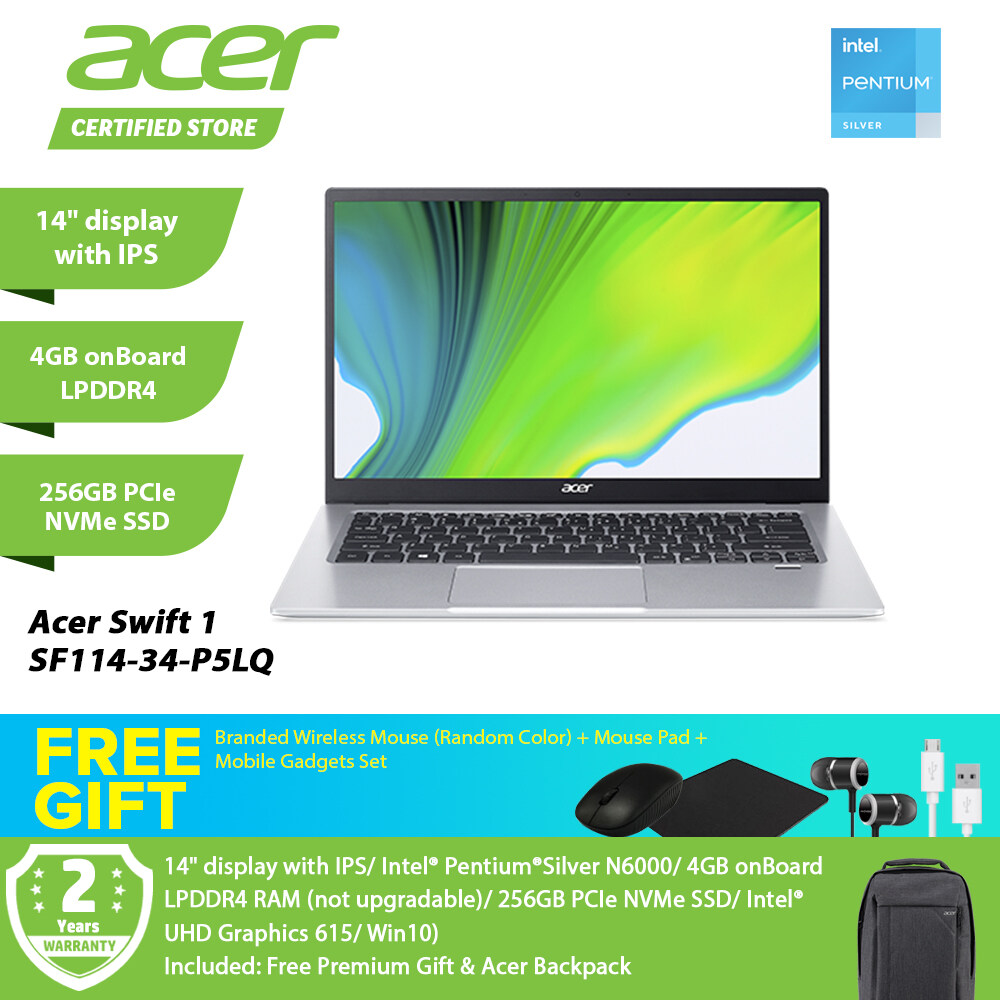 Acer Swift 1 SF114-34 Price in Malaysia & Specs - RM1699 | TechNave