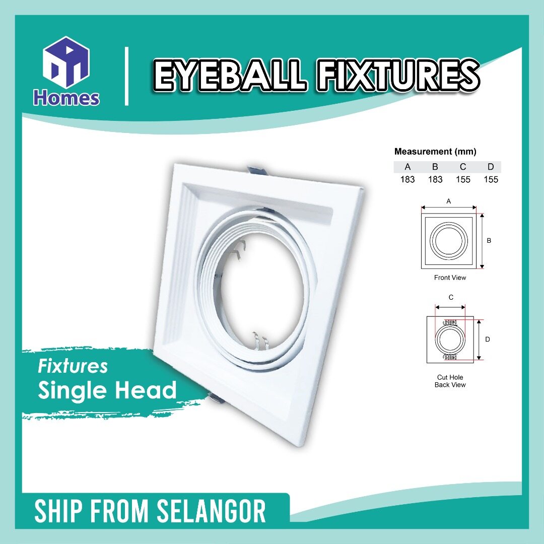 AR111 Casing White AR111 Fitting AR111 Downlight / Spotlight | Lazada