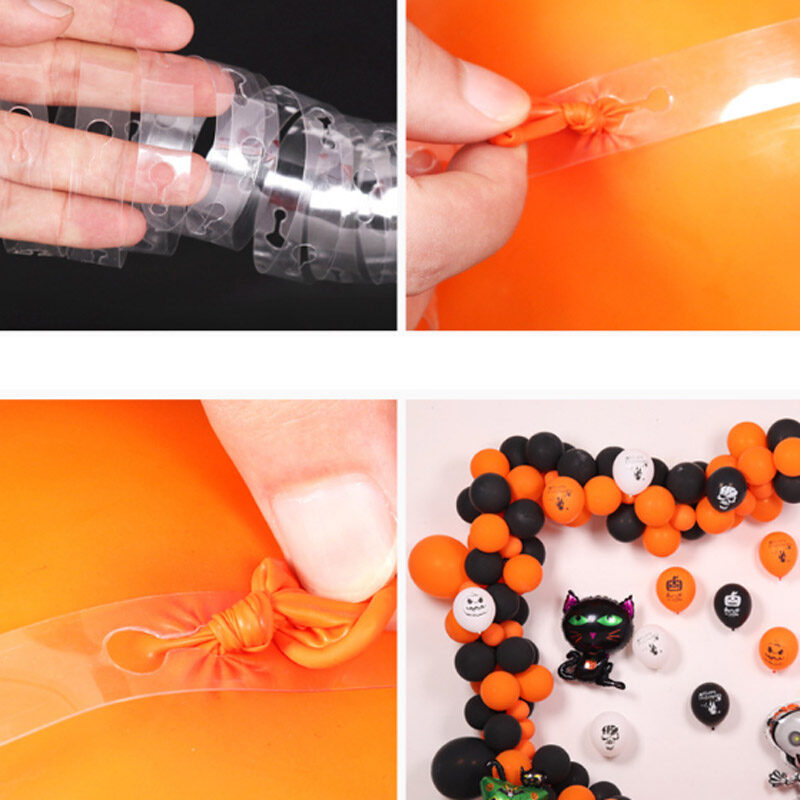 5M บอลลูนตกแต่ง Strip Arch Garland เชื่อมต่อโซ่เทป DIY Party Bar Decor ...