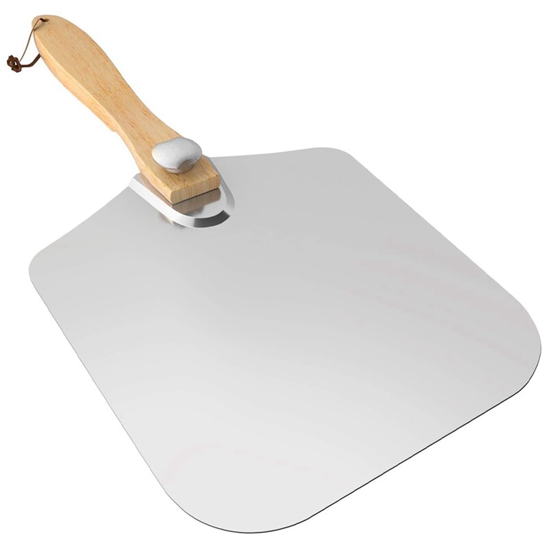 Pizza Peel,Perforated Pizza Shovel,Rectangular Pizza Turning Spatula ...
